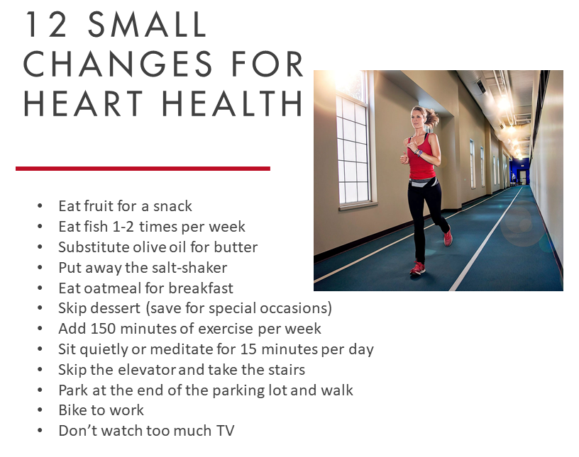 7 STEPS TO A HEALTHIER HEART